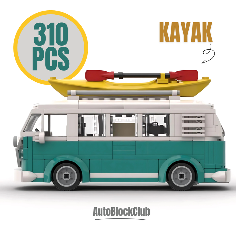 VW Camper California | 310pcs Building Block Set – autoblockclub